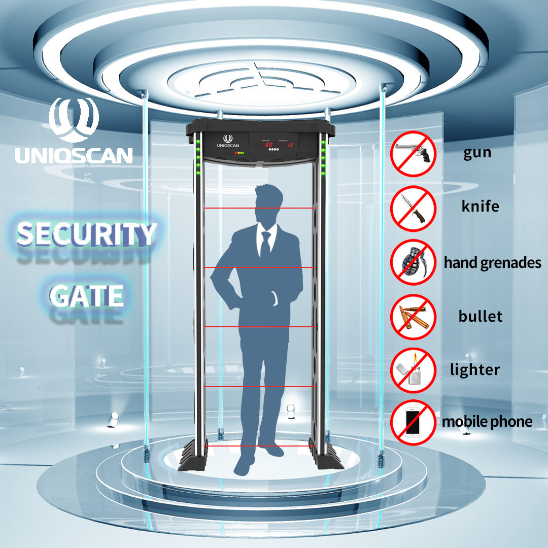 Walk Through Metal Detector - UNIQSCAN