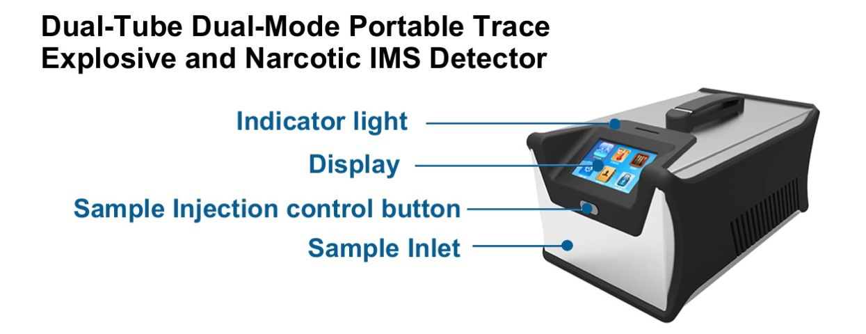 Explosive and Narcotic IMS Detector: UT- ED-1000