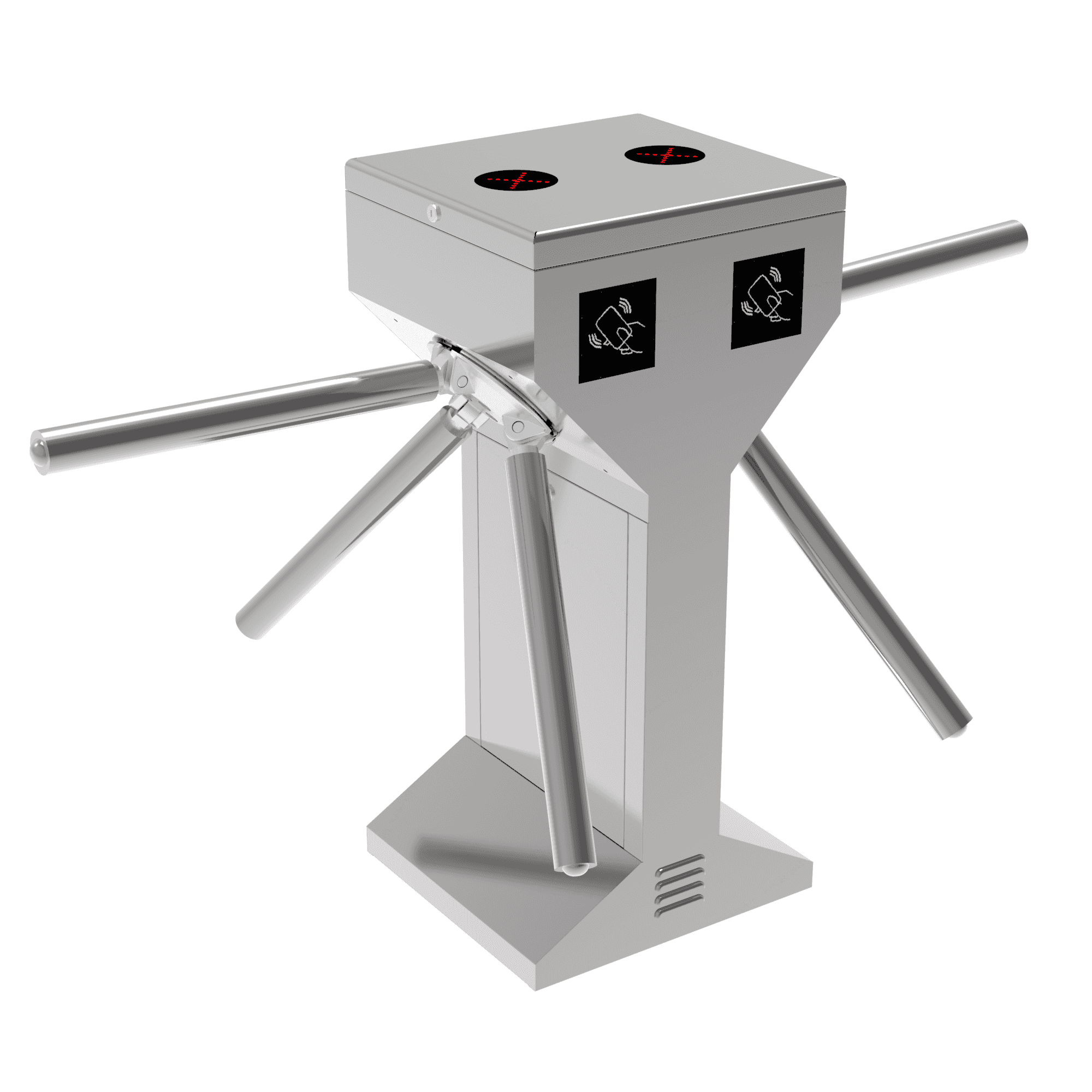 Semi-automatic Vertical Tripod Turnstile with Access: HC-TRI-3M15